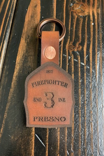 Firefighter Wife Key Fob