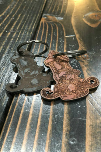 Fearless Key Fob - Black Smoke Apparel