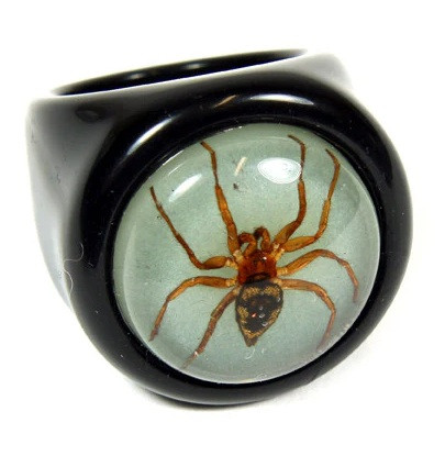 Children's Ring, Spider Glow in the Dark - The Evolution Store