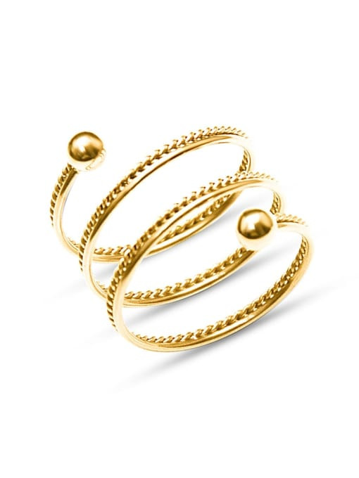 *Waterproof* Wrap Around Ring: Gold Or Silver - Nissa Jewelry