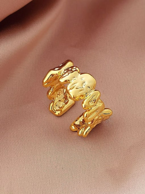 Gold Rush Adjustable Ring - Nissa Jewelry