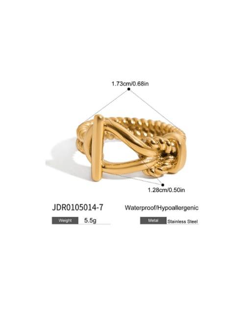 Waterproof Looped Ring - Nissa Jewelry