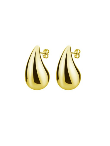 Waterdrop Earrings: Gold Or Silver - Seen On GMA! - Nissa Jewelry