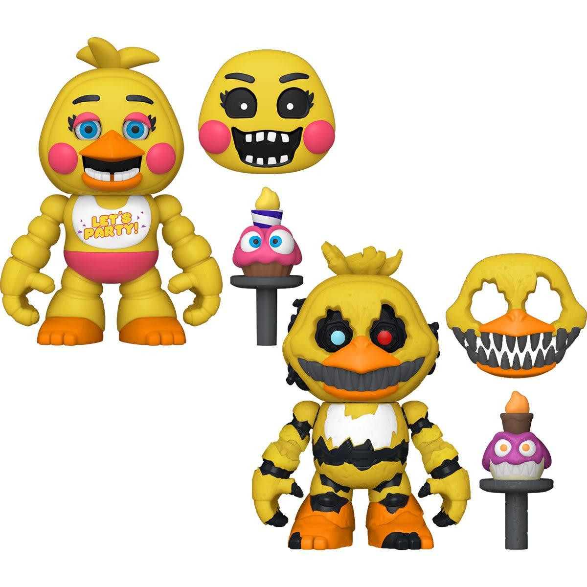 Funko Five Nights at Freddy's Snap Chica & Toy Chica Mini-Figures