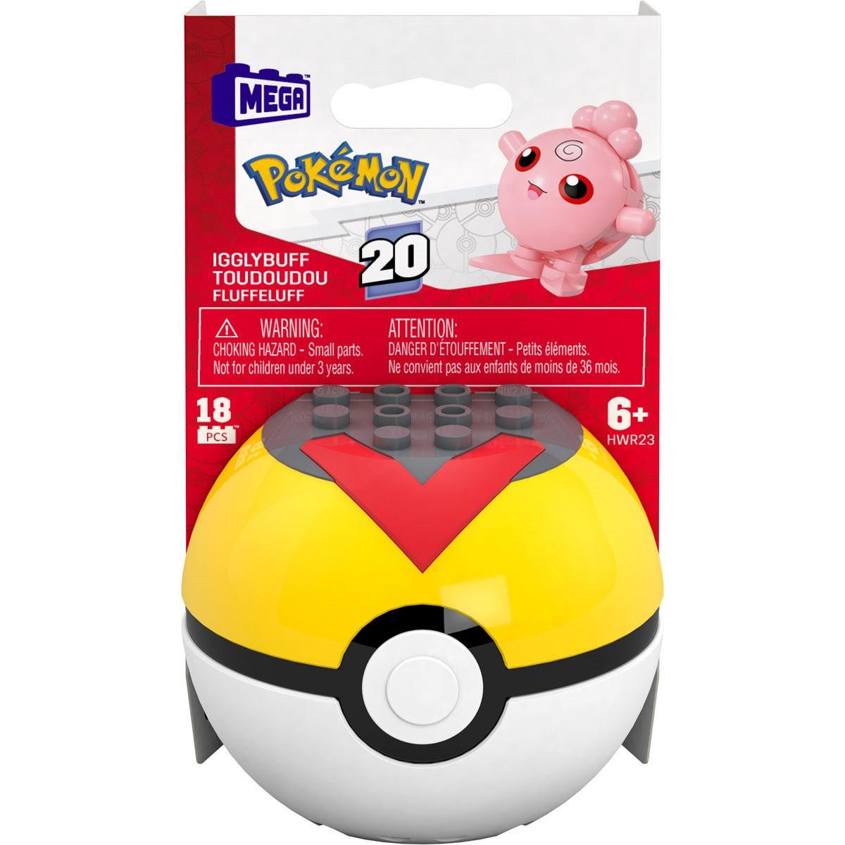 Mega Construx Poke Ball Igglybuff