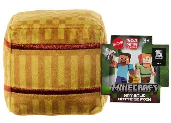 Mattel Minecraft Hay Bale Block Plush