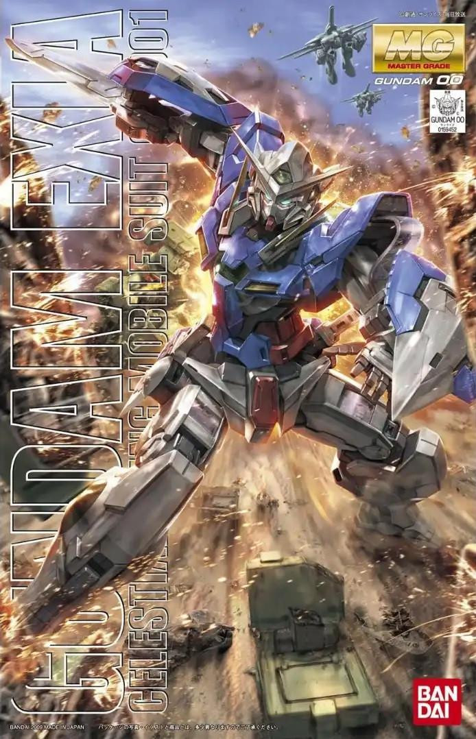 Bandai Mobile Suit Gundam 00 Gundam Exia Master Grade 1/100 Model Kit