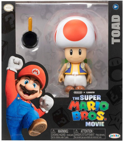 Jakks Pacific Super Mario Movie Toad 5" Figure