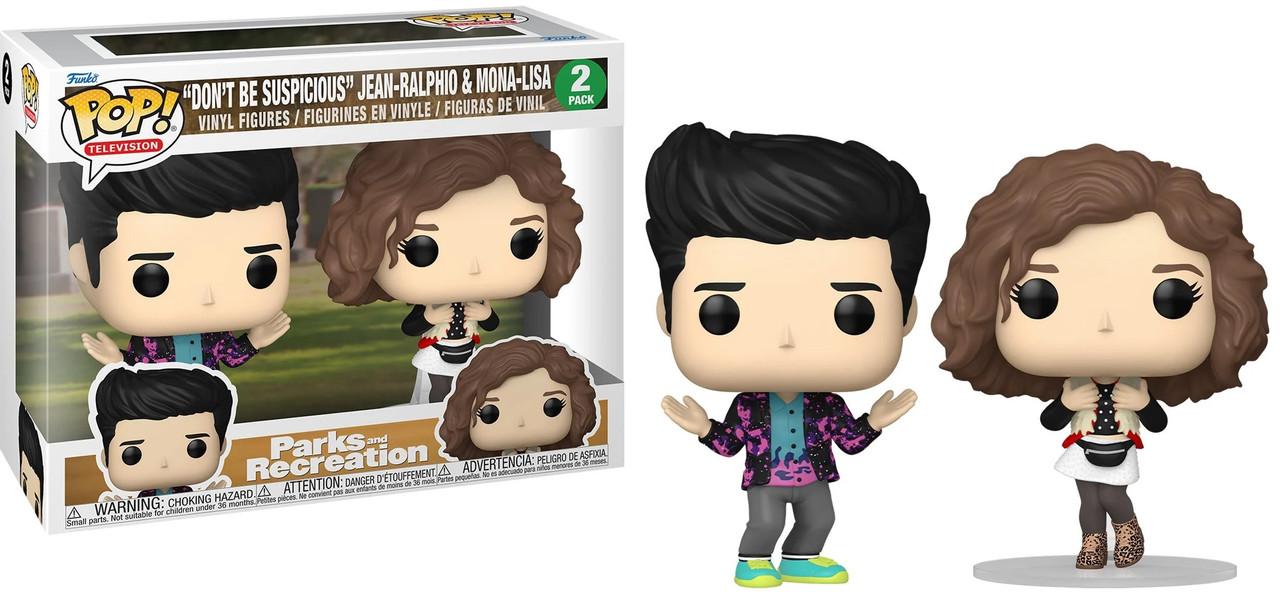 Funko Pop! Television Parks and Recreation 2-Pack "Don't Be Suspicious ...