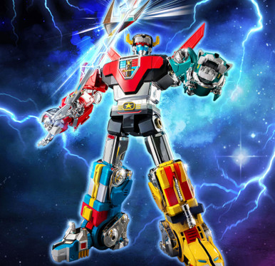 ThreeZero Robo-Dou Voltron Retro Toy Edition Die-Cast Figure