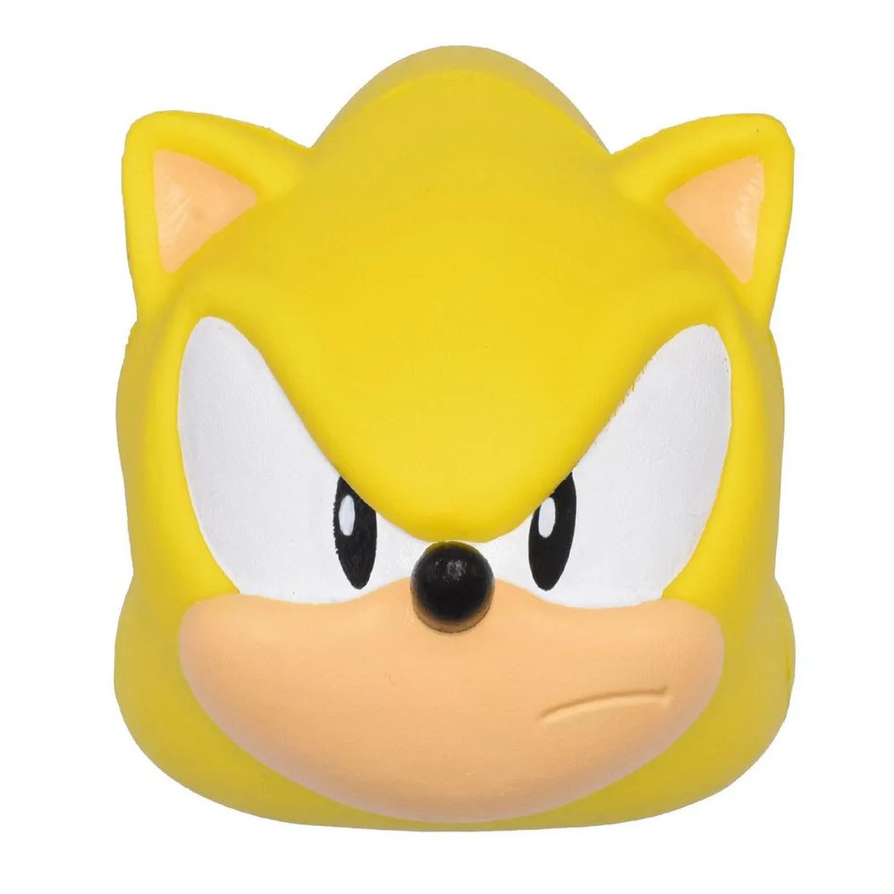 Sonic The Hedgehog Mega SquishMe - Super Sonic - Nonie's Things