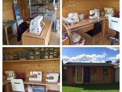 Create Your very own Sewing & Crafting Space with Timber! - Cabins ...