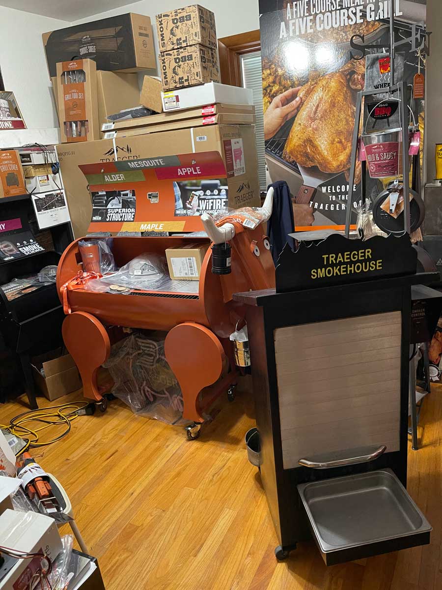 Traeger Grill Displays