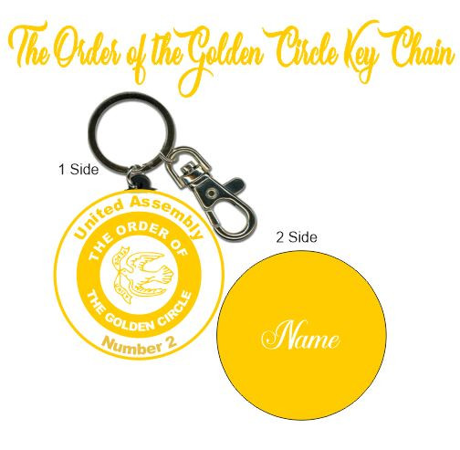 The Order of the Golden Circle Key Chain - Jordan Concepts LLC
