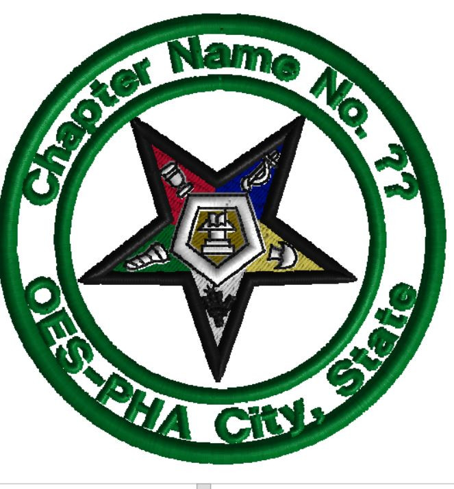 Embroidery Patch - OES Custom Circle - Jordan Concepts LLC