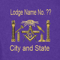 Embroidery - Masonic Design 1 Core365 Polo - Jordan Concepts LLC