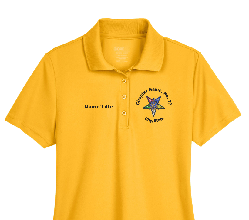 OES, DOI, Shriner and Mason (Prince Hall) Polo - Jordan Concepts LLC