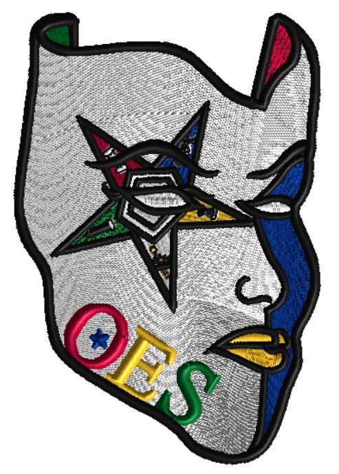 Embroidery - OES Mask Patch - Jordan Concepts LLC