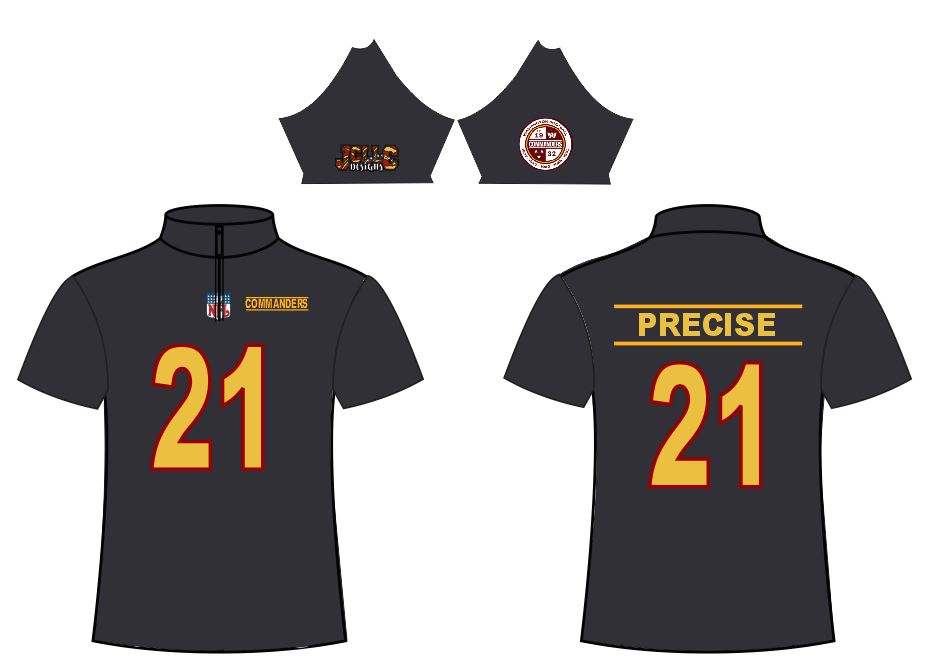 Sub - Commanders Number Jersey - Jordan Concepts LLC