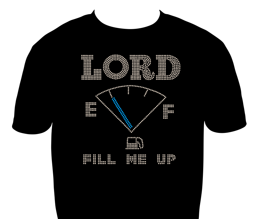 Rhinestone SVG - Lord Fill Me Up - Jordan Concepts LLC