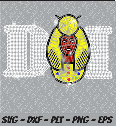 Rhinestone SVG - DOI York Rite Design - Jordan Concepts LLC