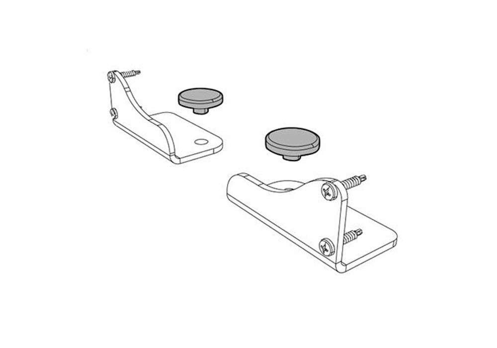 Bak Ind BAKFlip MX4 Tonneau Cover Rail Corner Kit - Cab (2pc) PARTS ...