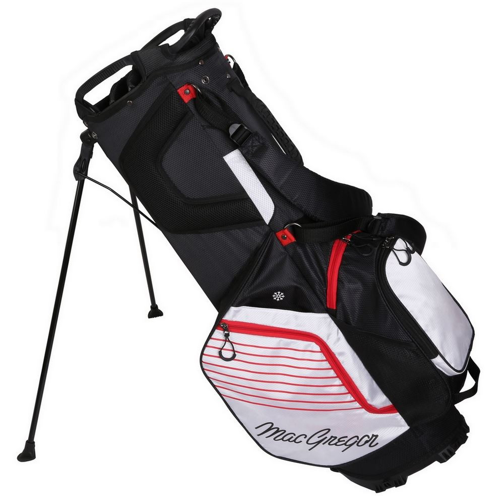 MacGregor Golf VIP 14 Divider Stand Carry Bag with Full Length Dividers ...