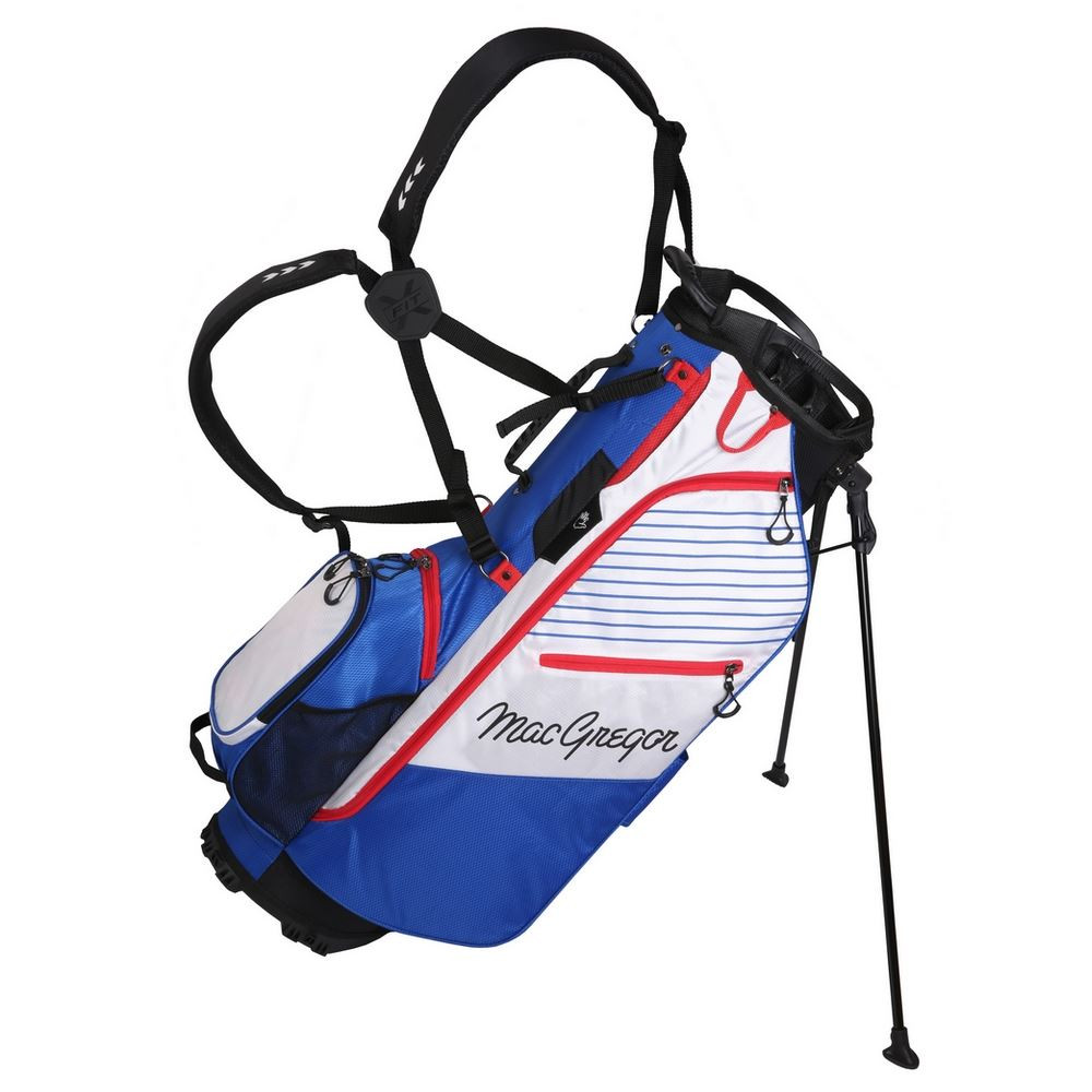 MacGregor Golf VIP 14 Divider Stand Carry Bag with Full Length Dividers ...
