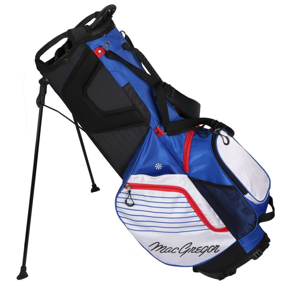 MacGregor Golf VIP 14 Divider Stand Carry Bag with Full Length Dividers ...
