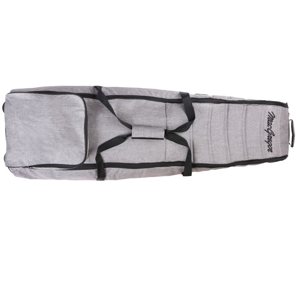 MacGregor Golf Deluxe Padded Travel Cover with Wheels, Heather Grey ...