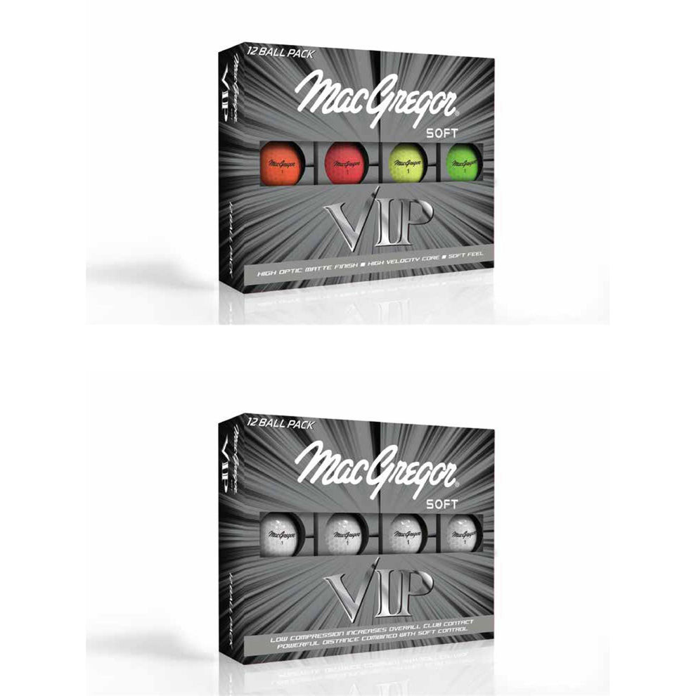 MacGregor Golf VIP 12 Golf Ball Pack