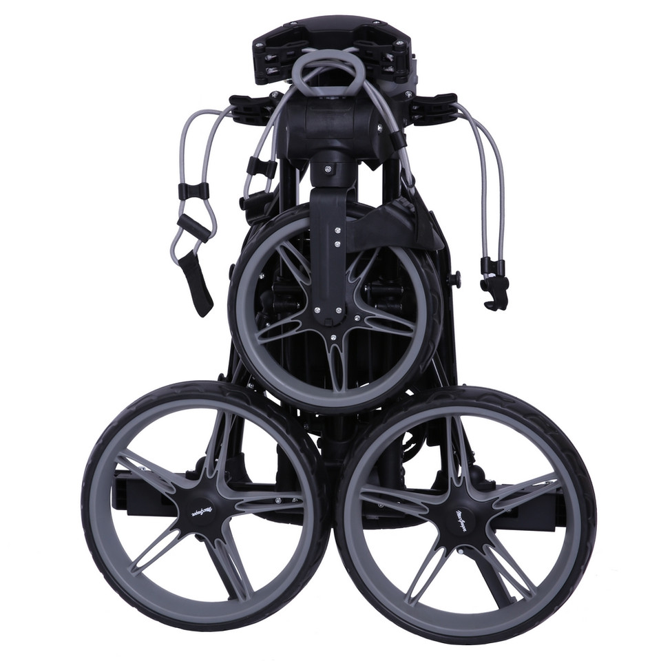 MacGregor Golf Flat Fold 3 Wheel Golf Cart - Folds Completely Flat ...