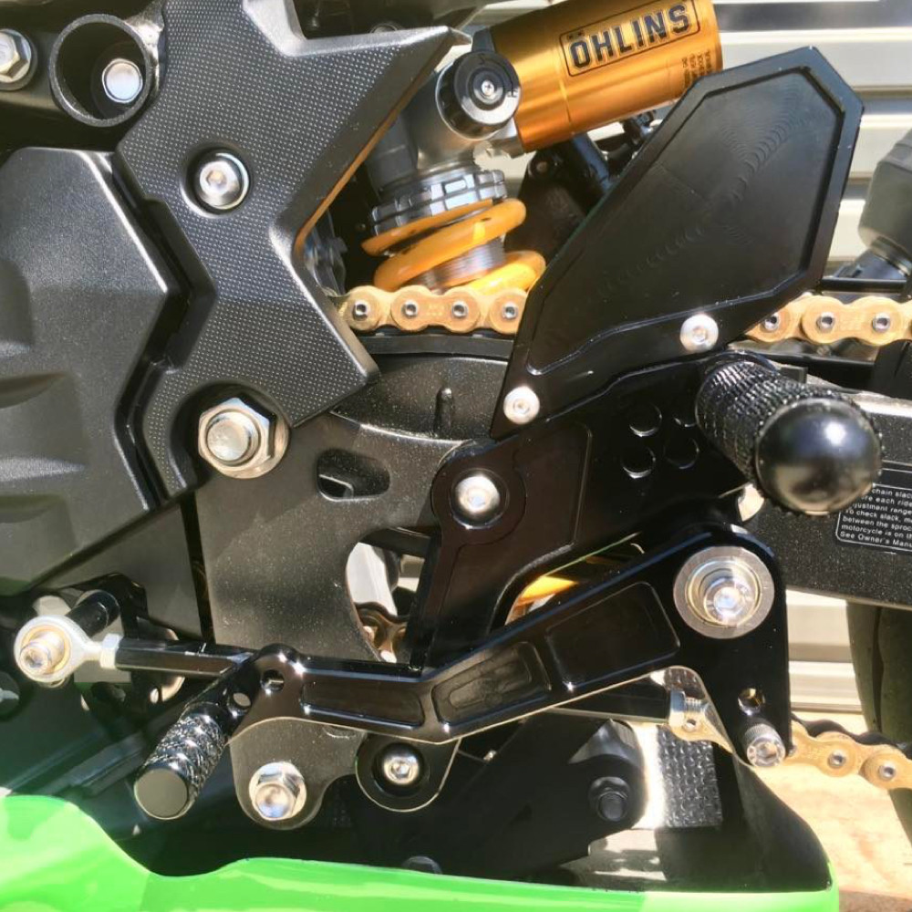 RaceDNA | Kawasaki Ninja 400 Rearsets 2018 - 2022 Models