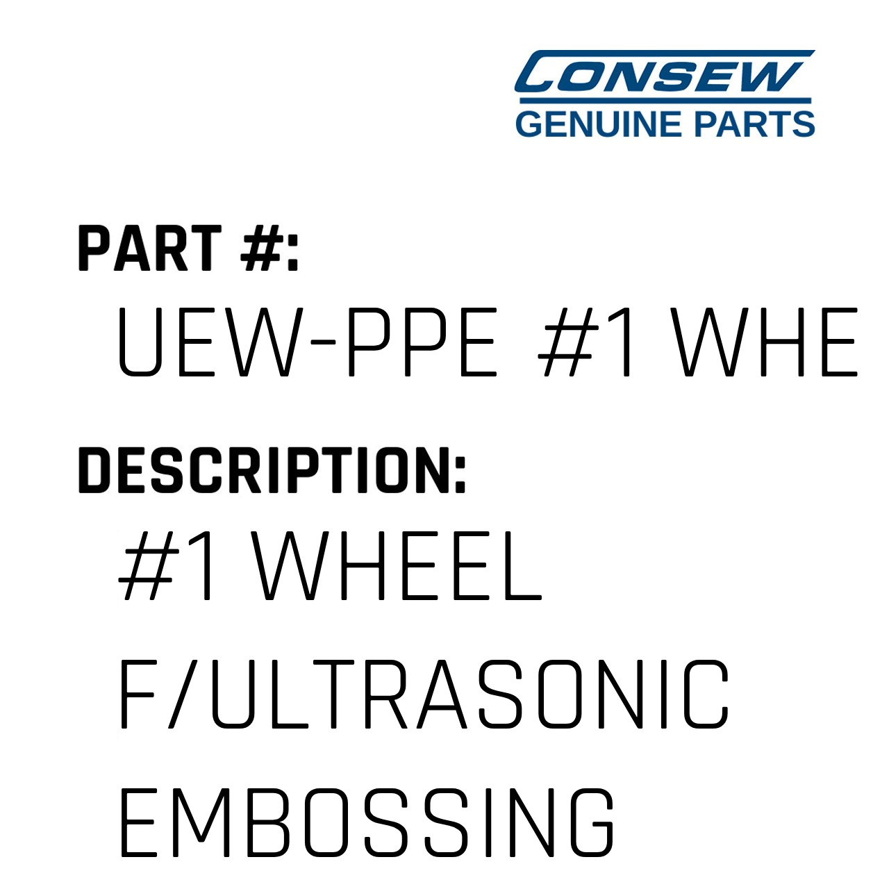 Consew Sewing Machine Parts