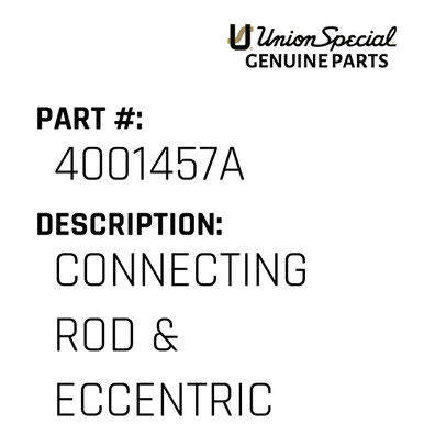 Connecting Rod & Eccentric Assembly With Bearing Rod Ends - Union ...