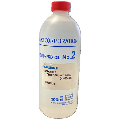 Defrix Oil, No.2 900Cc - Juki #MDFRX2001L0 - Jacksew Parts Store