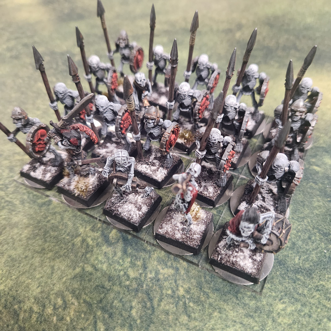 30mm Square Squad Trays - Squad Marks | Wargame Accessories