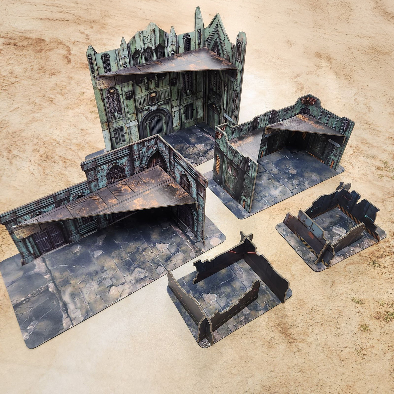 Battle Ready Terrain Set - Imperial Fortress - 40k 10th Edition - GW ...