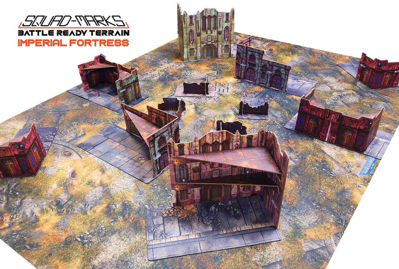 Battle Ready Terrain Set - Imperial Fortress - 40k 10th Edition - GW ...