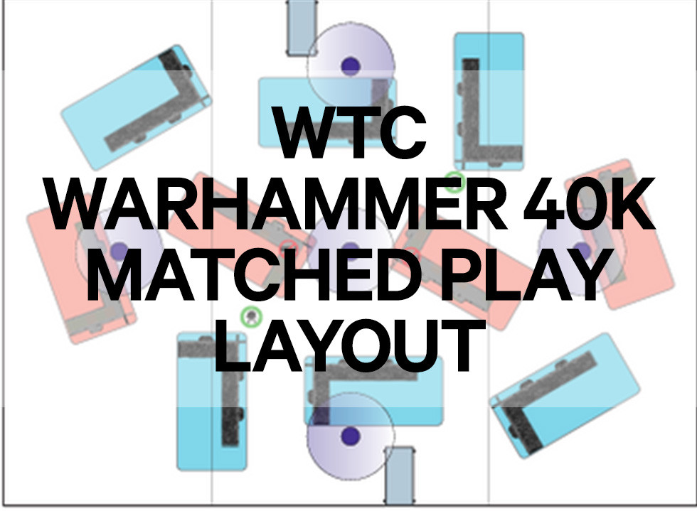 40k 10th Edition Matched Play Terrain Base Set