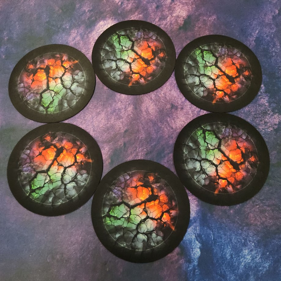 Neoprene Objective Markers - 40k / AOS - 7.5in - Squad Marks | Wargame ...