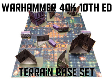 40k 10th Edition Matched Play Terrain Base Set