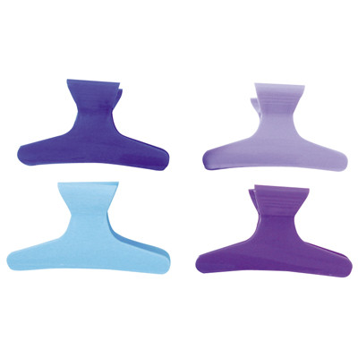 Soft 'n Style Wide Butterfly Clamps - Valley Beauty Supply