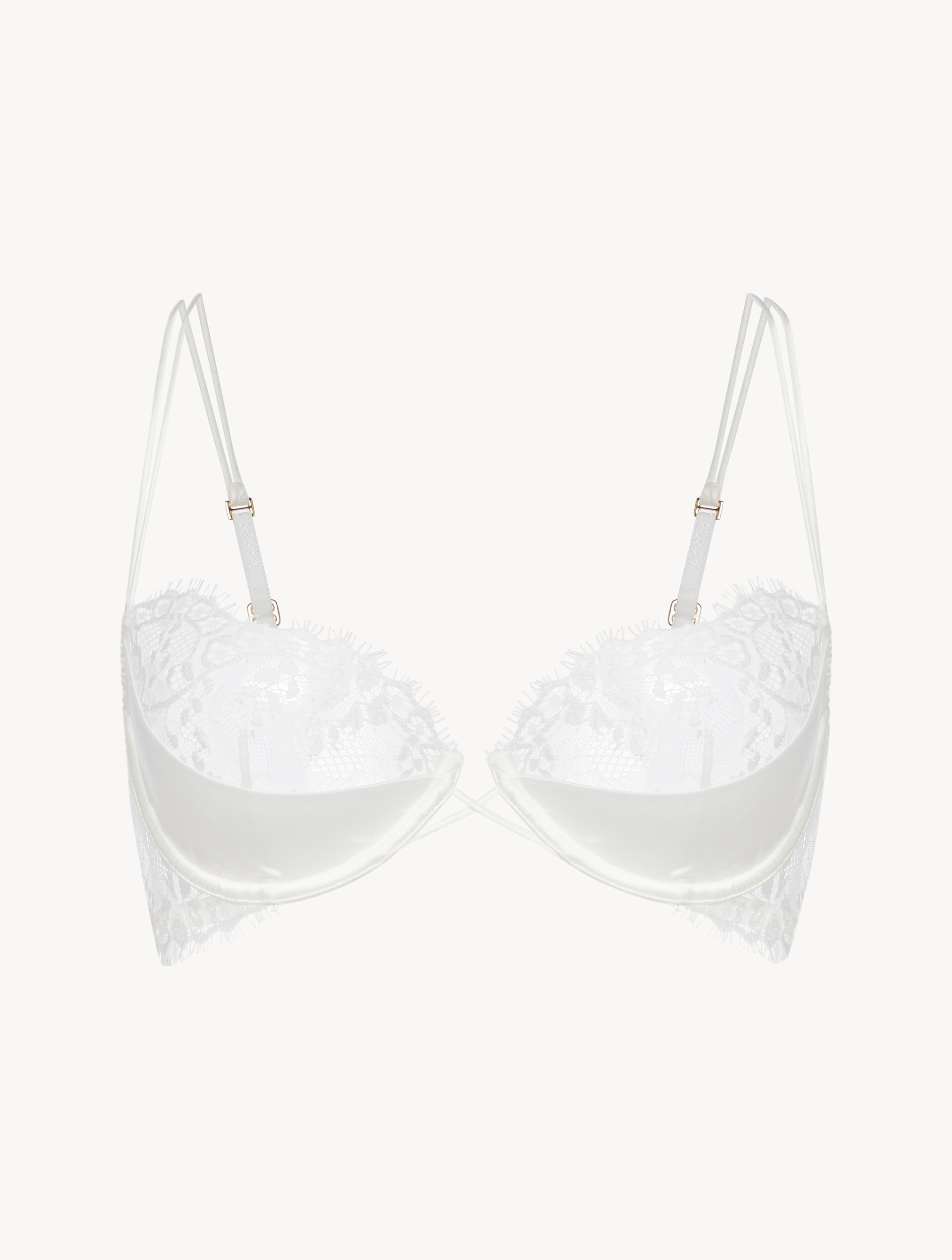 Luxury Lace Balconette Bra In Dark Blue La Perla