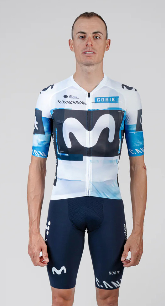 2025 Movistar Infinity Jersey. | Official Pro Cycling Jerseys