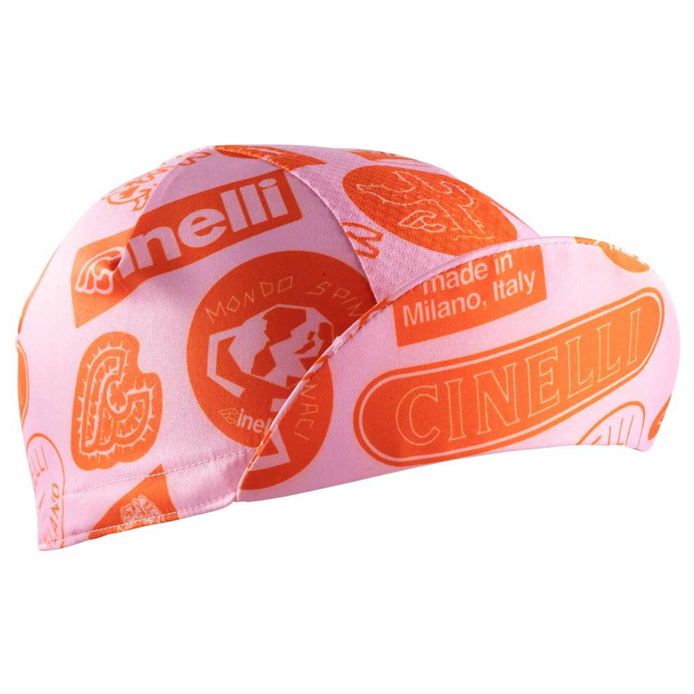 Cinelli Supercorsa Rose Orange Cap Cap| Official Team Cycling Hat