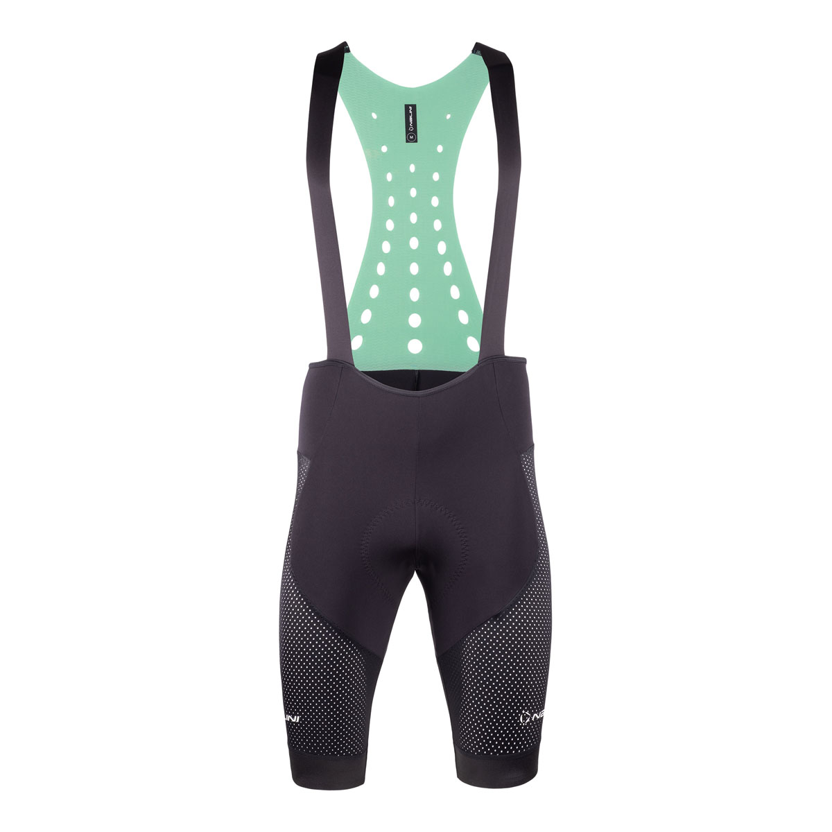 Nalini New Ergo Summer Light Green Black Bib Shorts | Italian Cycling Bibs
