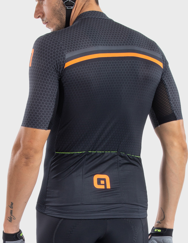 ALE' Bridge PR-S Gray Jersey | Italian Cycling Jerseys
