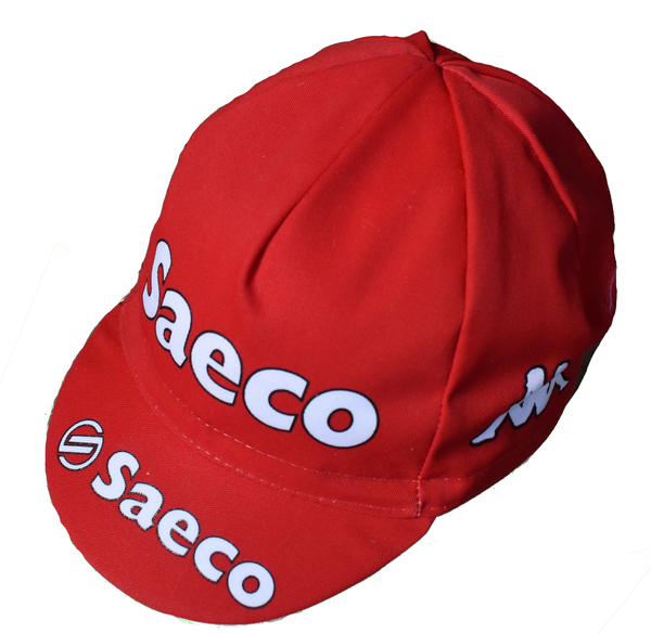 Saeco Retro Cycling Cap| Official Team Cycling Hat