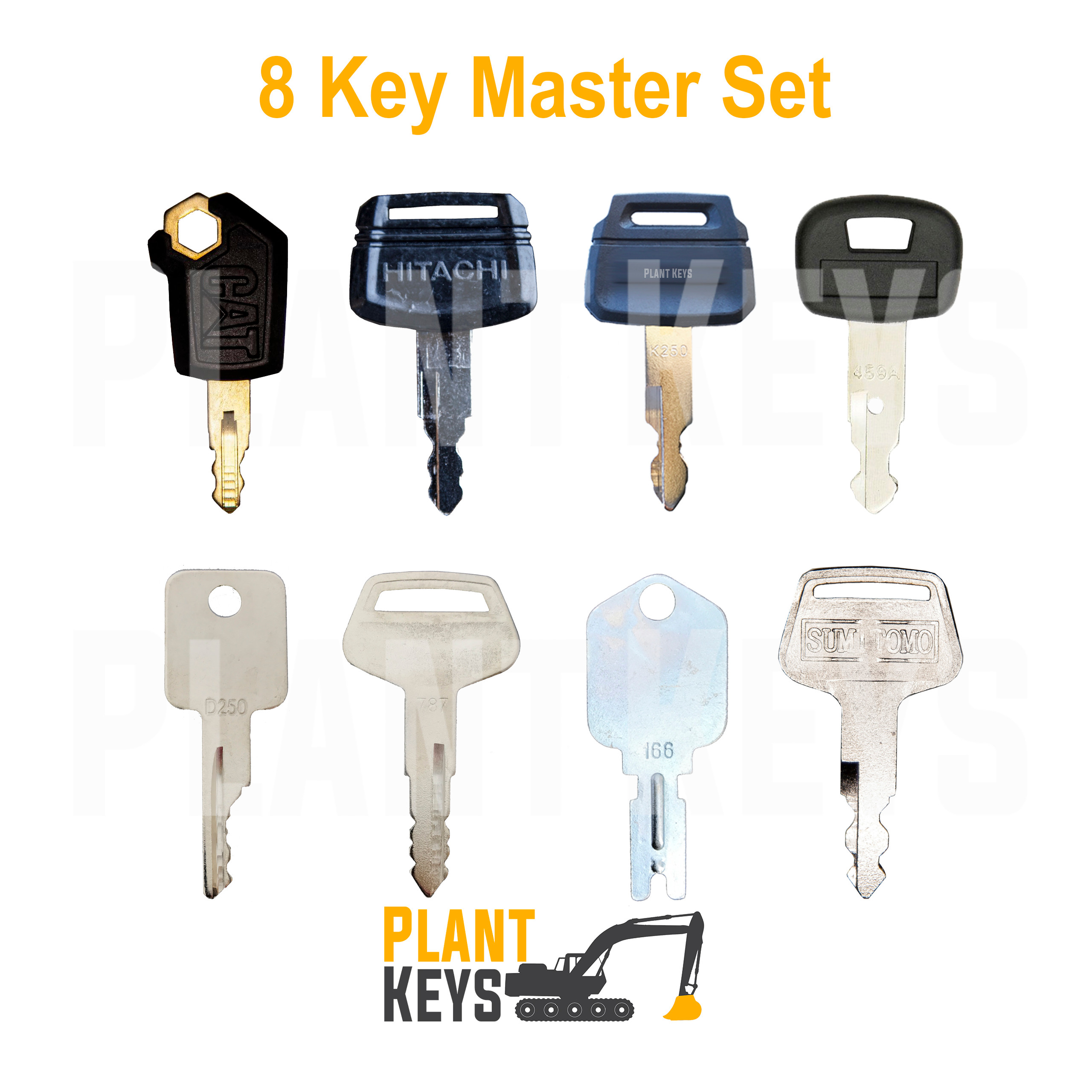 Master Key Sets - Plant Keys